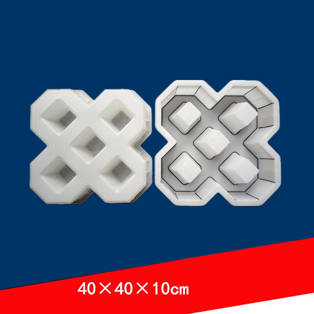 Double 88 grass paver mold reusable 1000x hard plastic 40x40x6cm ...