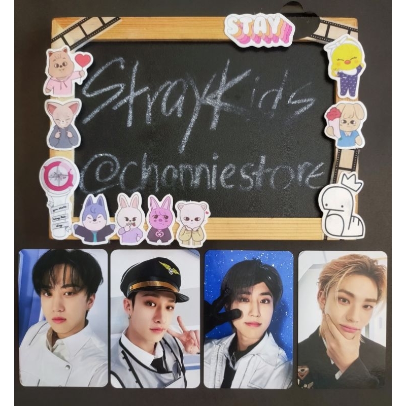 [ON HAND] OFFICIAL Stray Kids PILOT FM Online POB 5-STAR SKZ Photocard ...