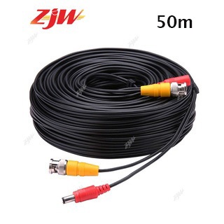 ZJW 5M 10M 20M 30M 40M BNC RG59 Video Power Siamese Cable Security ...