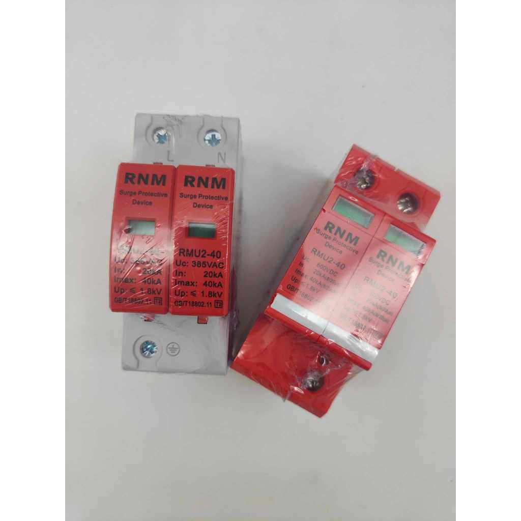 DC SPD AC SPD Surge Protection Device Breaker Type RNM | Shopee Philippines