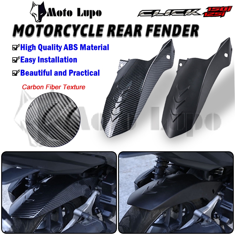 Motorcycle Rear Tire Hugger Rear Fender For HONDA CLICK 125/150i V1/V2 ...