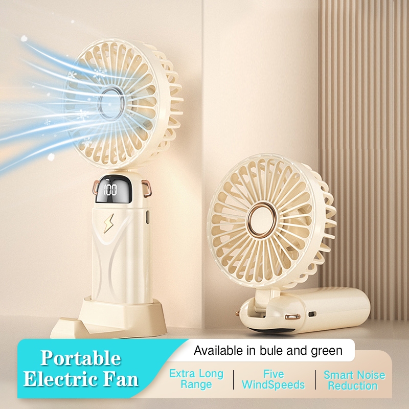 Portable Mini Fan USB Rechargeable Mini Fan Adjustable Cooling Fan ...