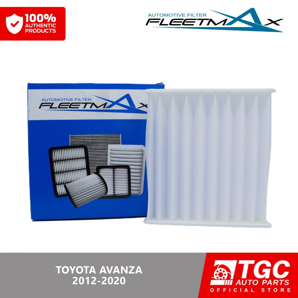 Fleetmax Cabin Filter For Toyota Avanza Rush 2012-2020 FCS 9527 1pc ...