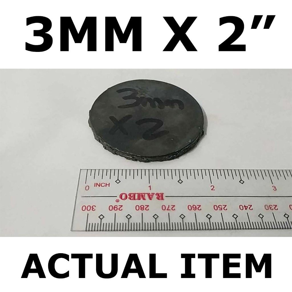 MS BASE PLATE 3MM X 2" MILD STEEL CIRCLE === BAKAL 3MM X 2" | Shopee ...
