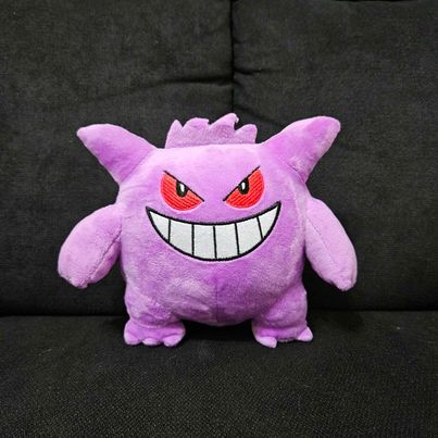 CHIBI GENGAR (Small) Pokemon Plush Doll (15cm) | Shopee Philippines