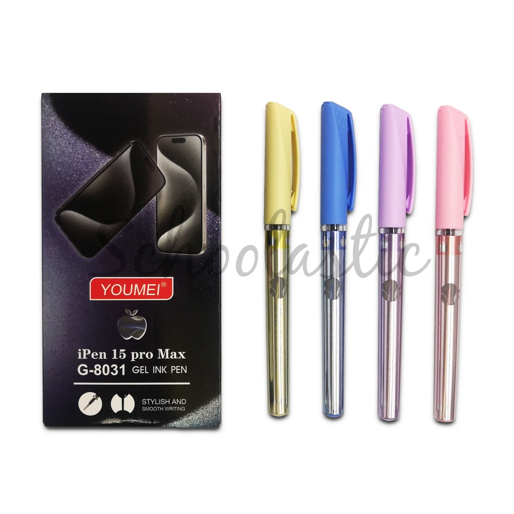 G-8031 "iPen 15 pro Max" Gel Pen (12pcs/box) | Shopee Philippines