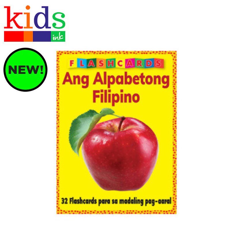 Flash Cards: Ang Alpabetong Filipino Board Book - Kids Ink | Shopee ...
