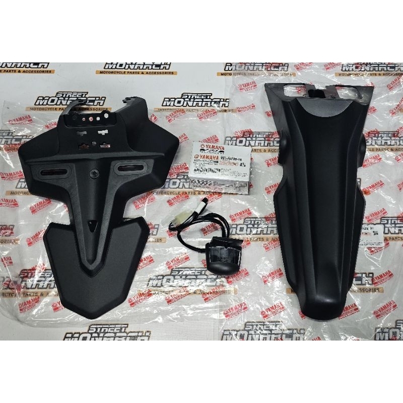 GENUINE REAR FENDER / LICENCE LIGHT ASSY / MUD GUARD (B5V) FOR SNIPER ...