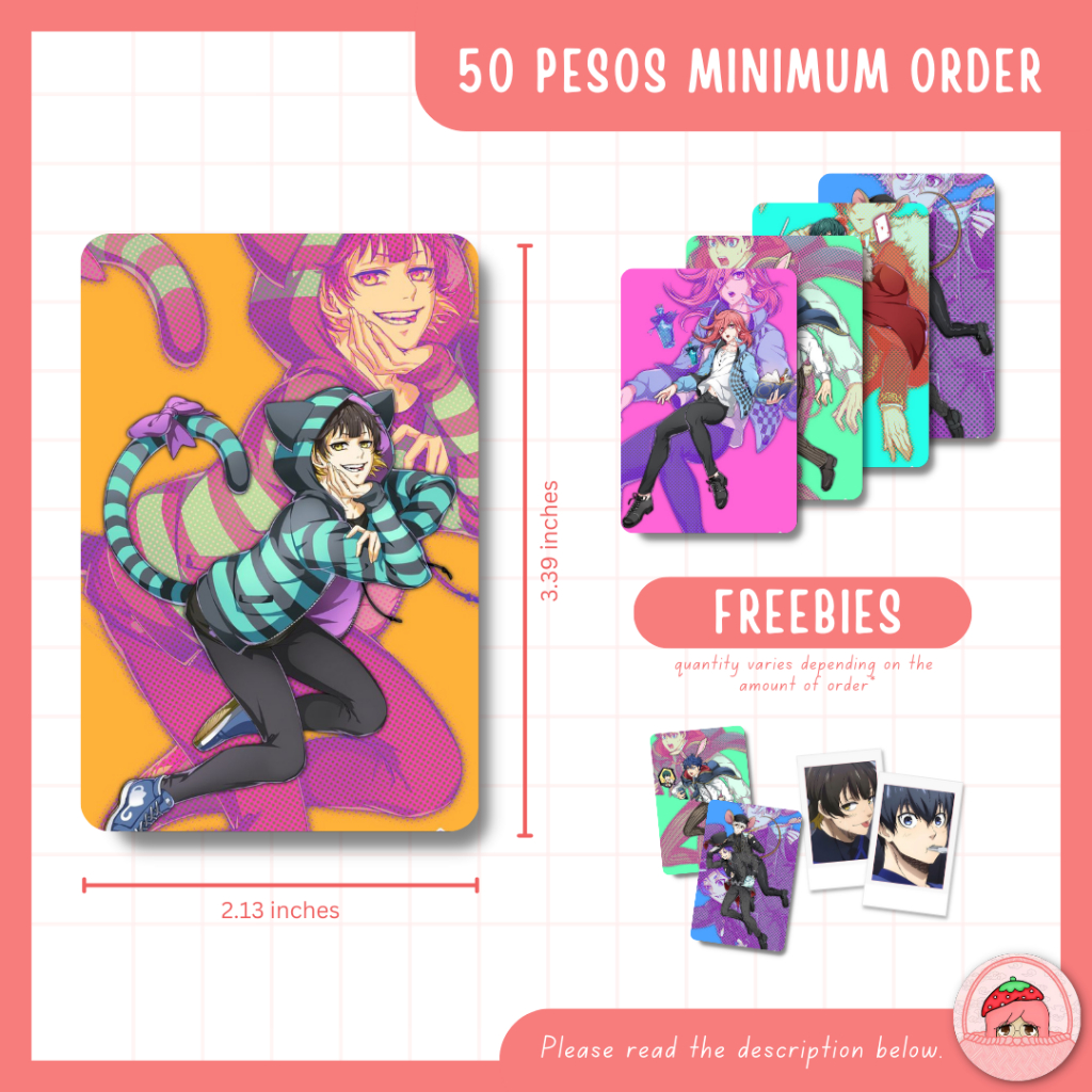 BLUE LOCK POP ART ANIME PC PHOTOCARD UNOFFICIAL FANMADE LOMO PRINT ...