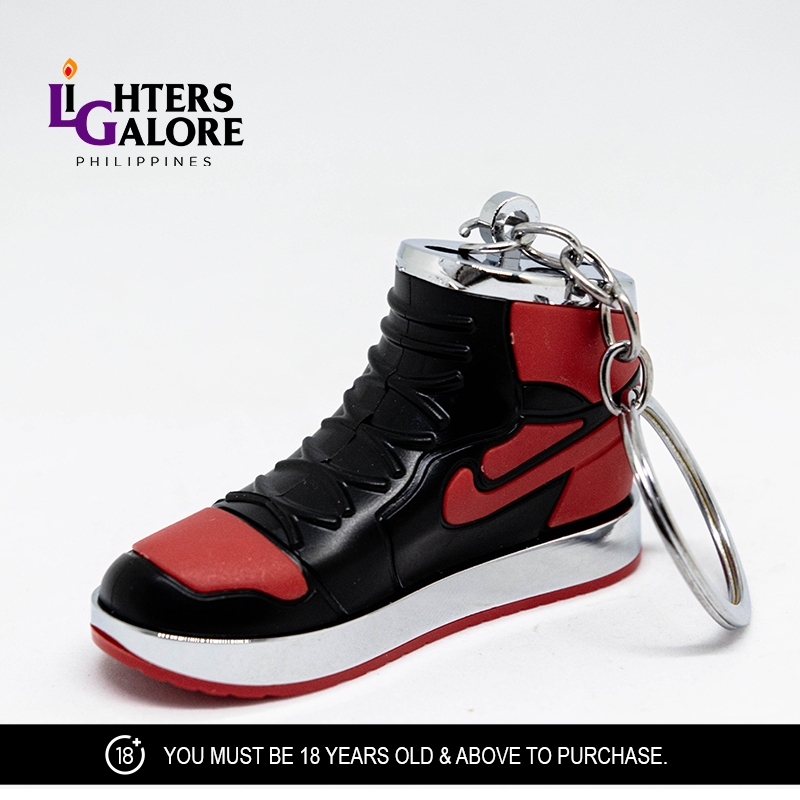 Lighters Galore - Jordan shoe (Plain Flame Lighter W/ Keychain ...