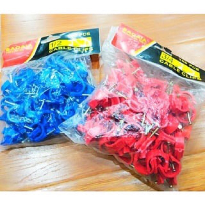 1 PACK PVC CLAMP ORANGES / BLUE(SIZES: 1/2, 3/4 & 1) | Shopee Philippines