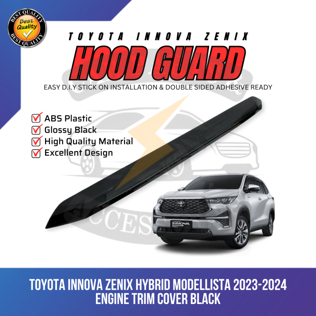CPA TOYOTA INNOVA ZENIX HYBRID MODELLISTA 2023-2024 ENGINE TRIM COVER ...