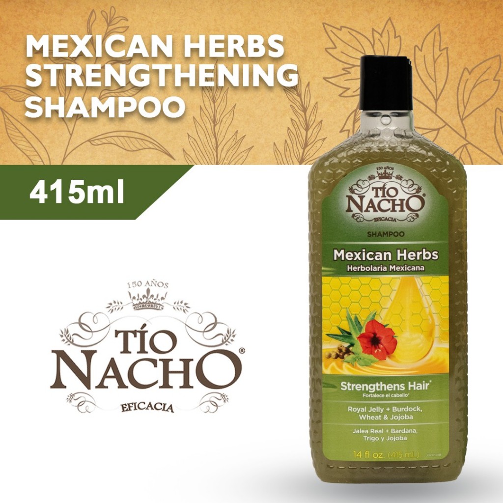 TIO NACHO Mexican Herbs Anti- Hair Loss Shampoo 415ml | Shopee Philippines