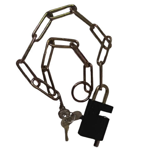 Metal Chain Cable Safety Lock For Motorcycle Steering Wheel Lock Chain ...