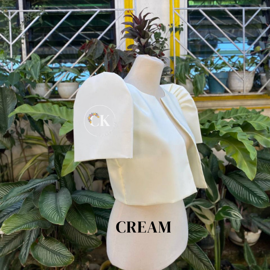 Plain Modern Filipiniana Blazer Basic Formal Wear (Actual Photo ...