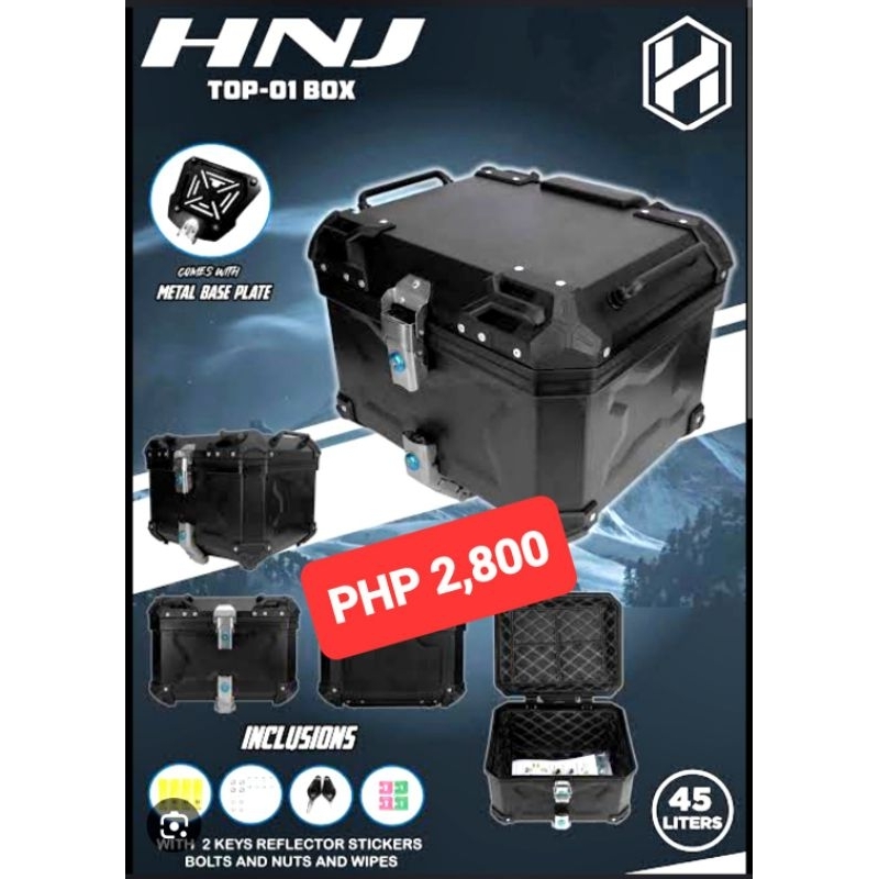 HNJ TOP BOX 45 LITERS | Shopee Philippines