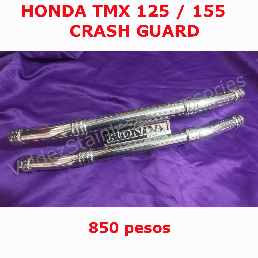 NEW HONDA TMX 125 Alpha & TMX 155, Crash Guard Stainless , "NEW DESIGN ...