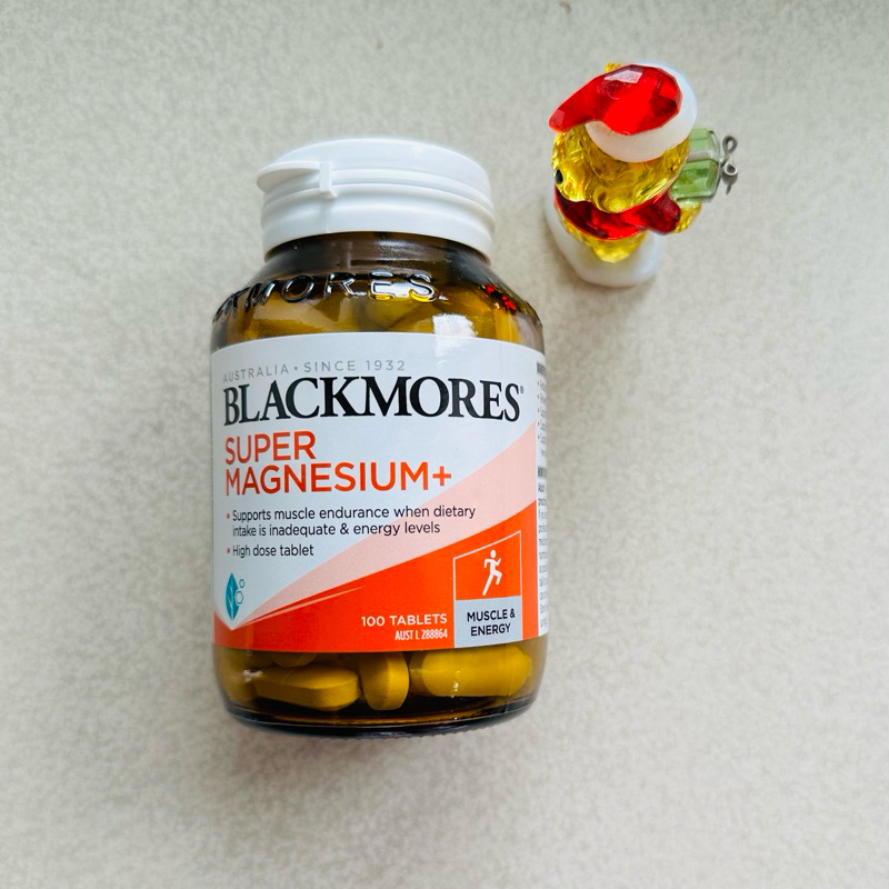 Blackmores Super Magnesium+ Muscle Health Vitamin Tablets 100 Pack ...