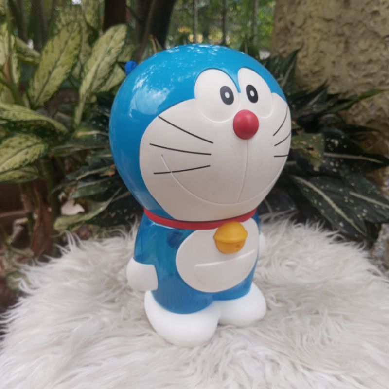 DORAEMON Coin Bank Figure | Shopee Philippines
