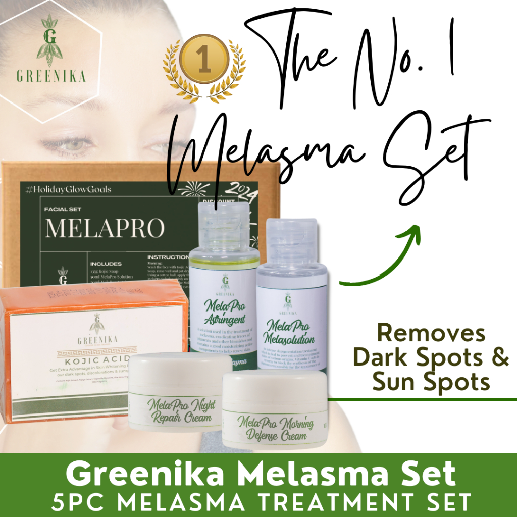 [ MELASMA TREATMENT ] Greenika Melasma Set for Melasma Treatment Set ...