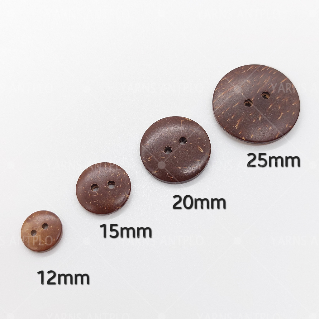 20 PIECES BUTTONS (COCONUT SHELL BUTTONS) | Shopee Philippines