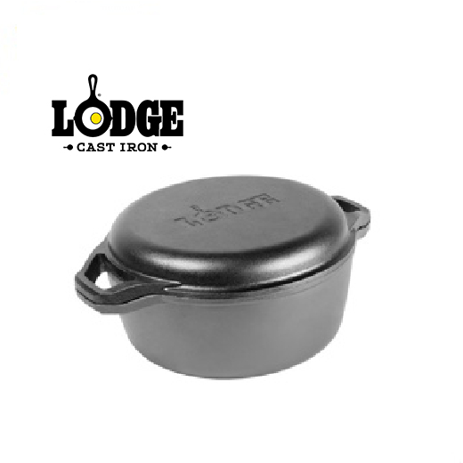 Lodge Chef Collection Double Dutch Oven 6 Quart | Shopee Philippines