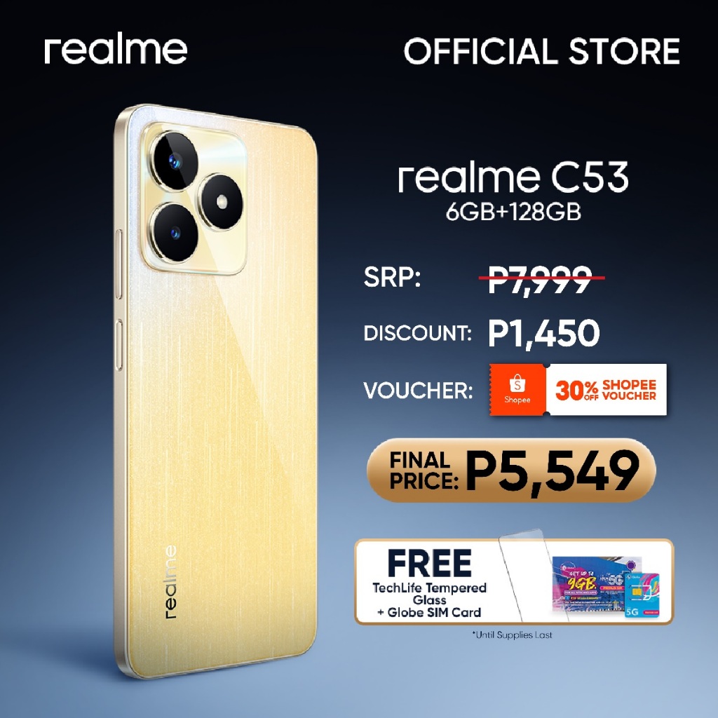 Realme C53 (6GB+128GB / 8GB+256GB) | Shopee Philippines