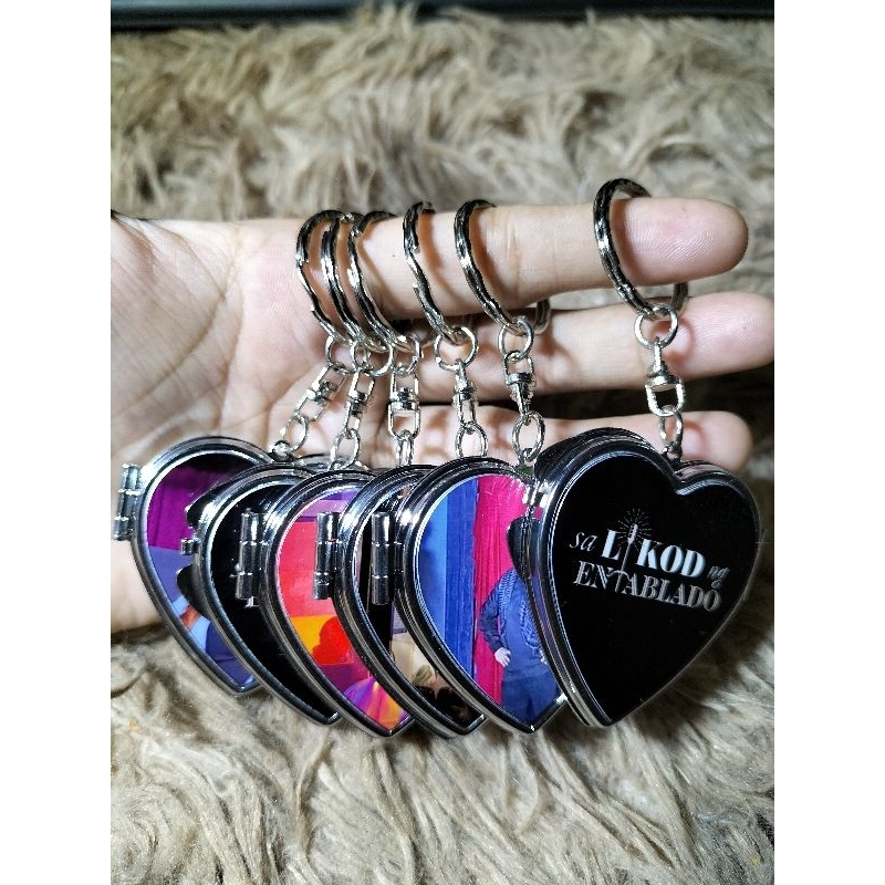 PERSONALIZED COMPACT MIRROR / KEYCHAIN MIRROR (Print your own design ...