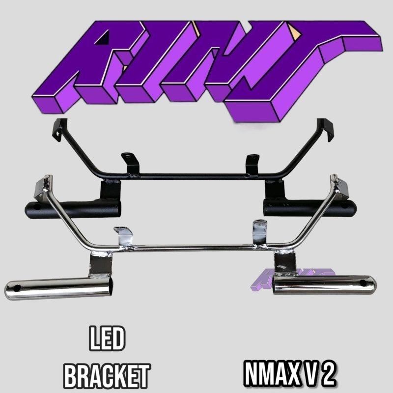 Nmax v2 led light Bracket mini driving light Bracket Nmax 2.1 Led ...