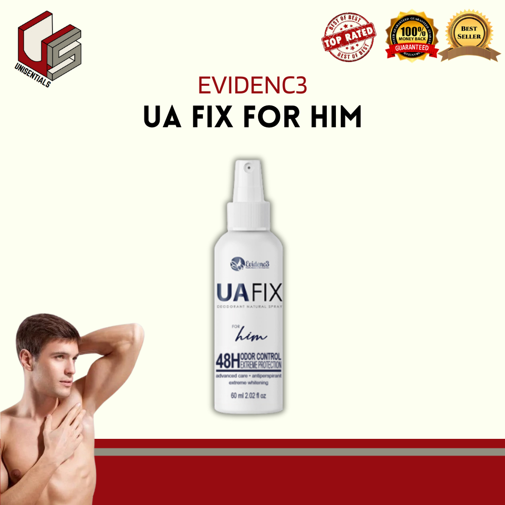 BEST SELLER | UA FIX FOR HIM DEODORANT NATURAL SPRAY | Odor Control ...