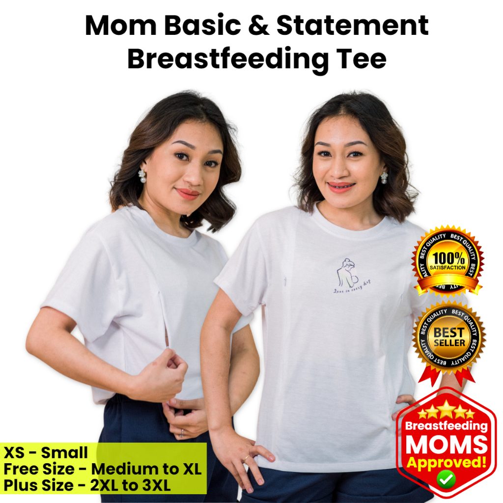 Riri'sWorld| Tati Breastfeeding - Nursing Basic Tee/Top/T-shirt in Free ...