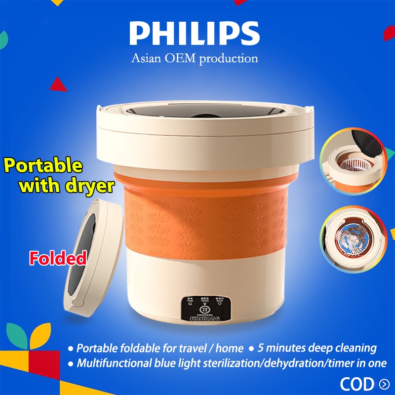 Automatic Washing Machine With Dryer Foldable Mini washing machine ...