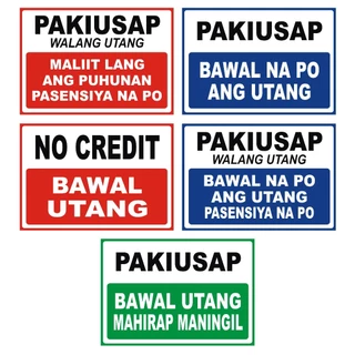 Shop signage for Sale on Shopee Philippines