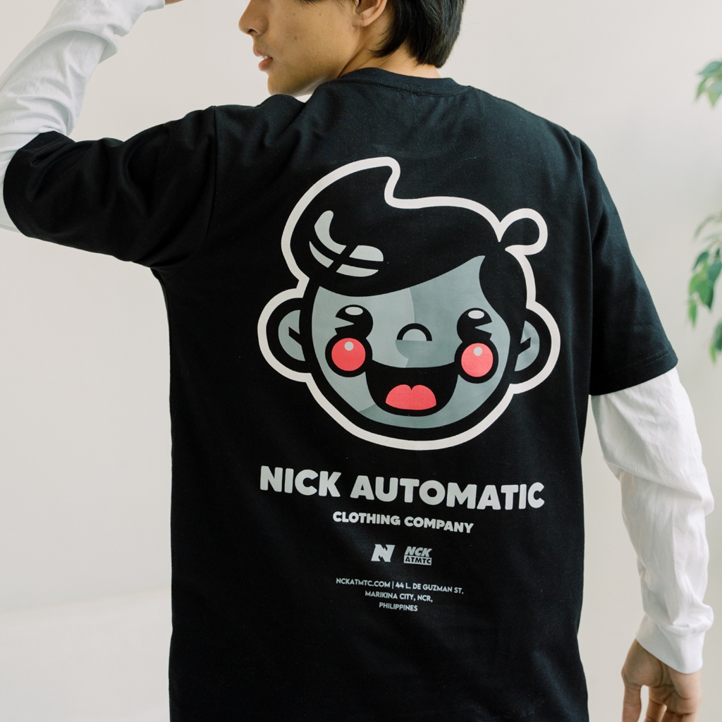 Nick Automatic "HKL V3" Black T-shirt | Shopee Philippines