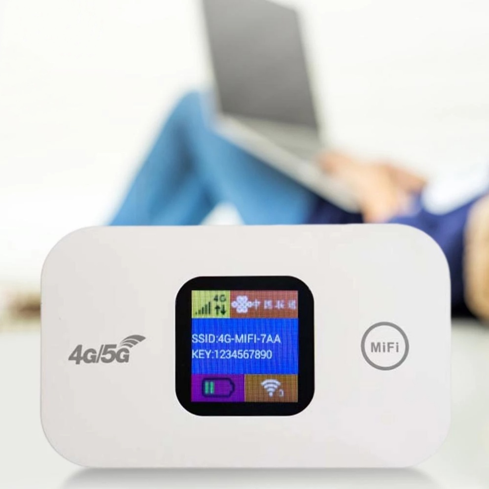 4G LTE Mini Outdoor Hotspot 150Mbps Wireless Router 2100mAh Colorful ...
