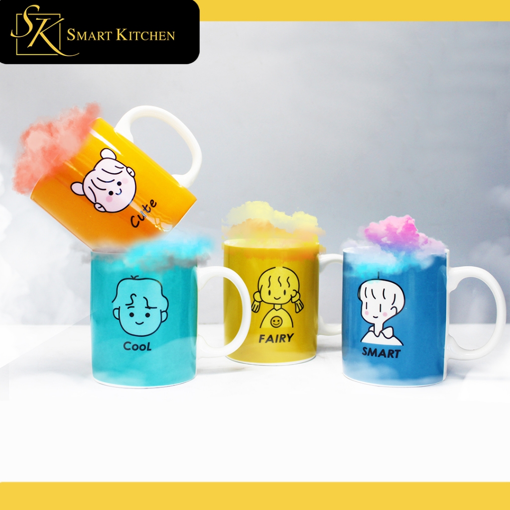 Face Mug ( FACE MUG-A) 12OZ Cute design Mug, Cup, Glass for Coffee ...