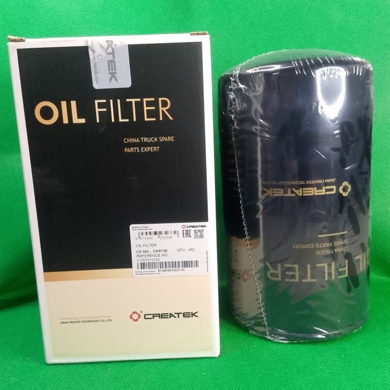 UTMOST-PRIME OIL FILTER CK8128 VG1246070031 612600010239 (CREATEK ...