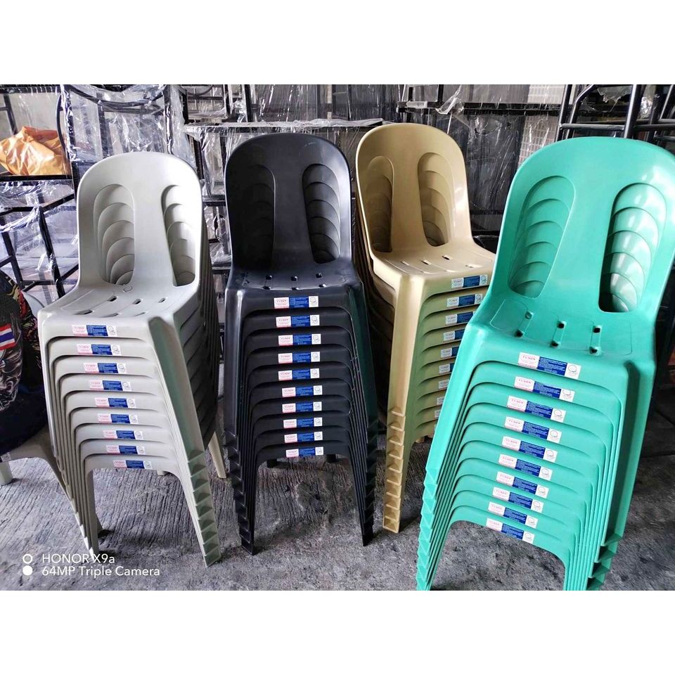 FUSON CHAIR MONOBLOCK (1 HANGGANG 3 PCS LANG PER CHECK OUT) | Shopee ...