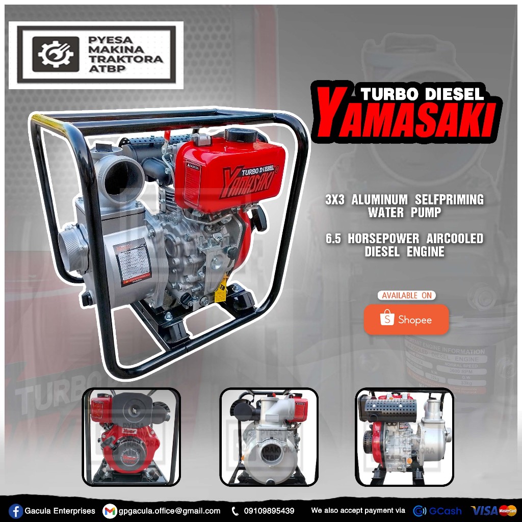 Japan Technology 7.5HP 3"x3" 2 x 2 Okayama Water Pump Set for ...