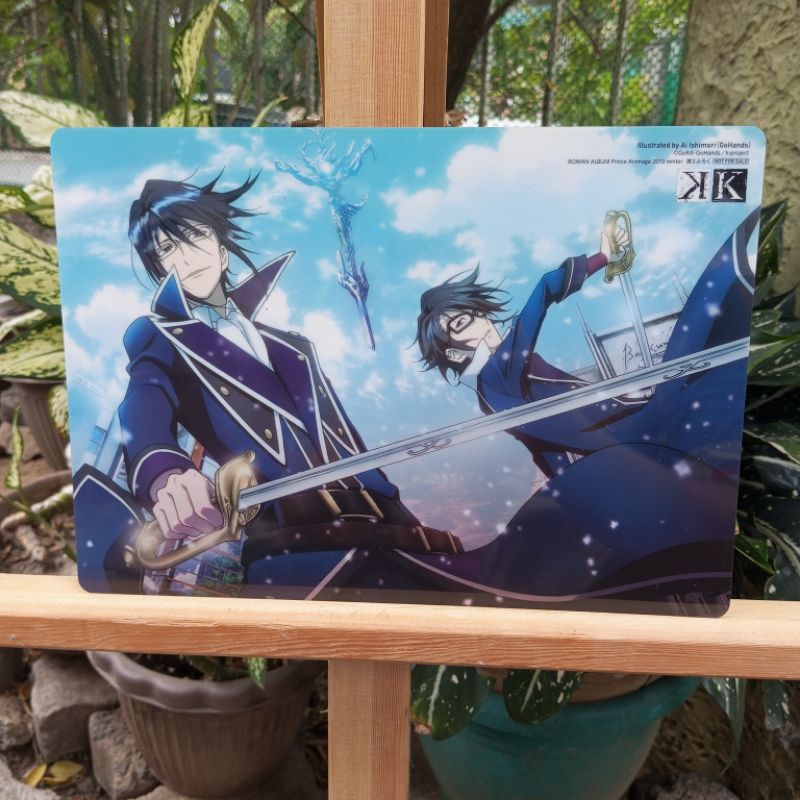 K Project Poster Isana Yashiro & Yatogami Kuroh | Shopee Philippines