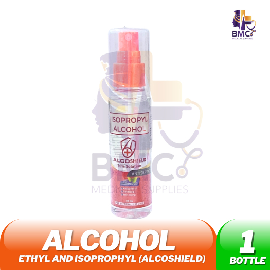 Alcoshield Alcohol (Ethyl/ Isoprophyl) | Shopee Philippines