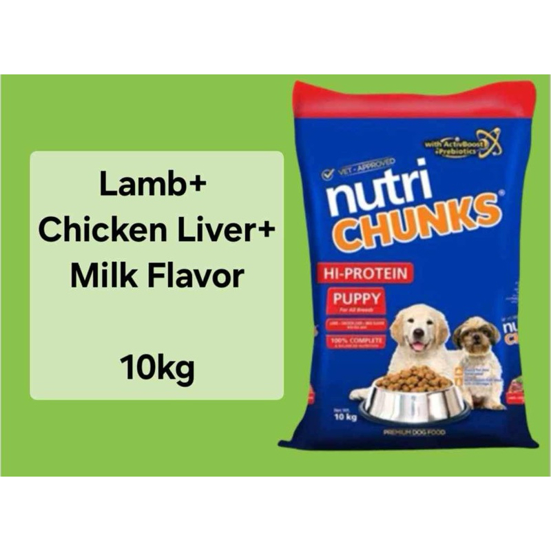 Nutri Chunks (Puppy 10kg) | Shopee Philippines