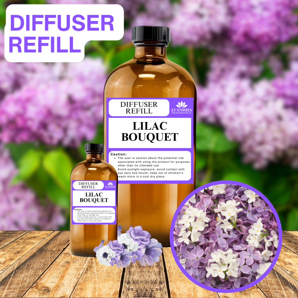 Lilac Bouquet, Diffuser Refill 120ml | Shopee Philippines