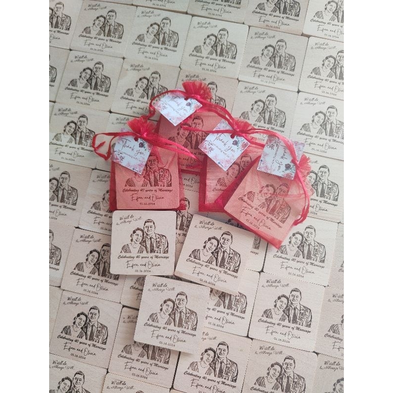 Personalized Wooden Ref magnet | Shopee Philippines