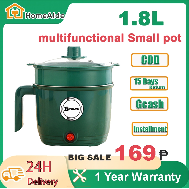 1.8L Mini Rice Cooker Multi-function Cooker Non-stick Inner pot ...