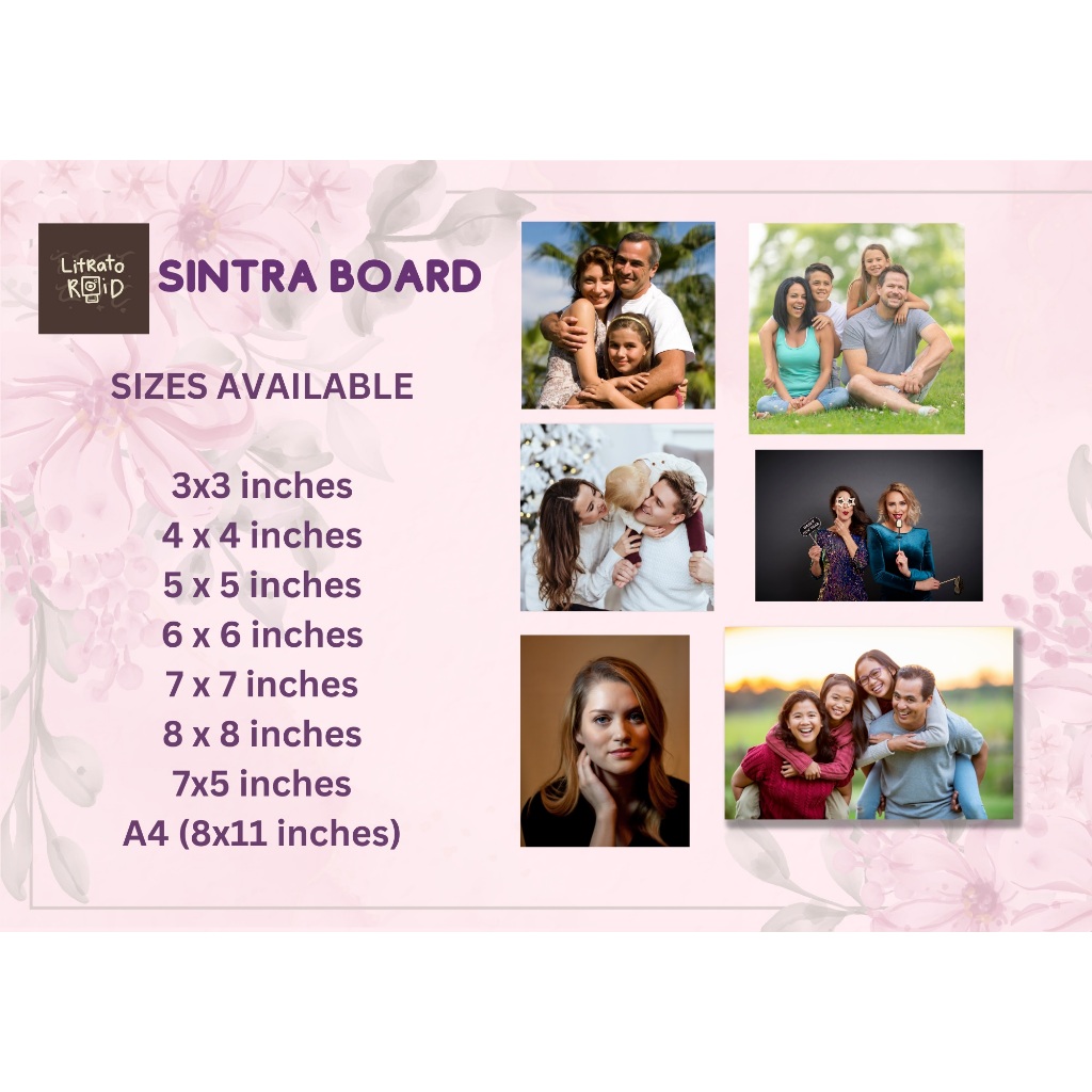 Photo Print in Sintra Board | Lowest Price Personalized Photo Tiles ...