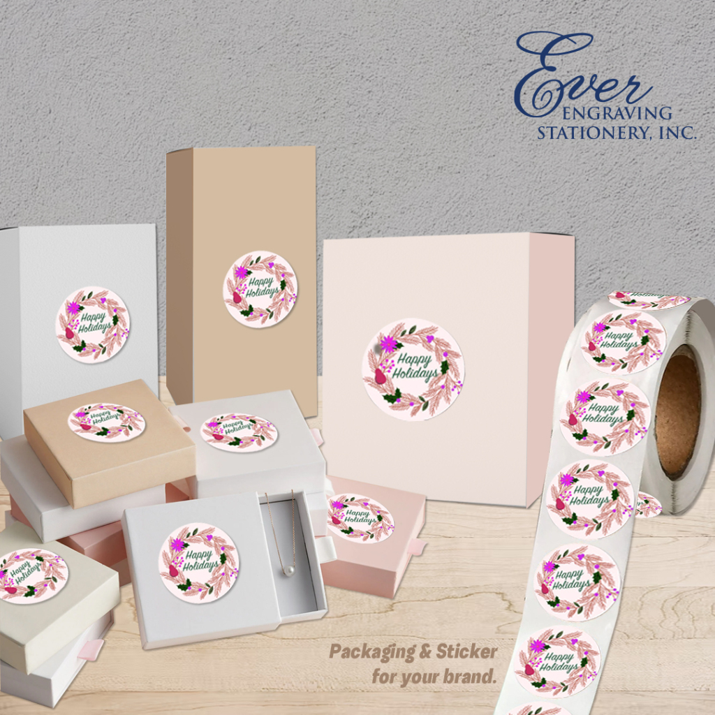 Customized Label Sticker; 2 x 2 packed by1000 pcs (Message Us Before ...