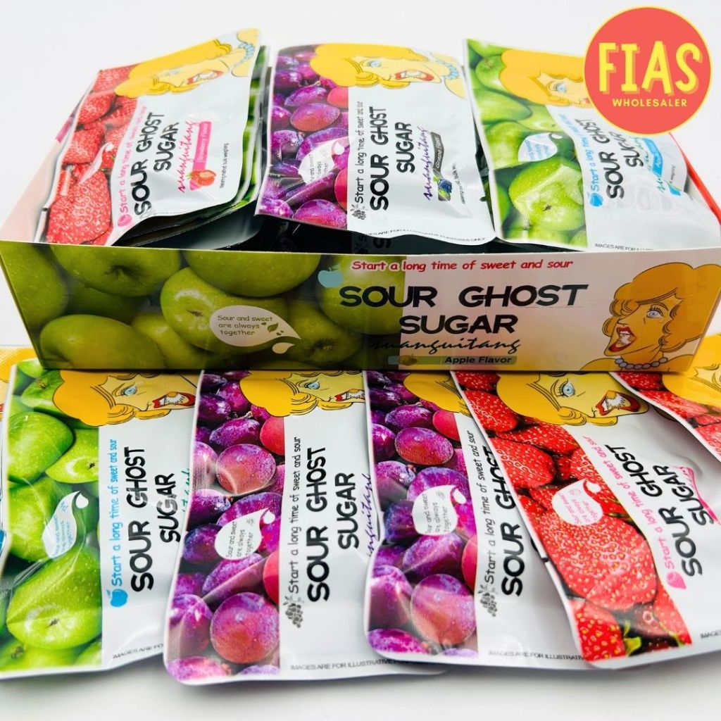 30 pcs Sour Ghost Sugar Candy | Shopee Philippines