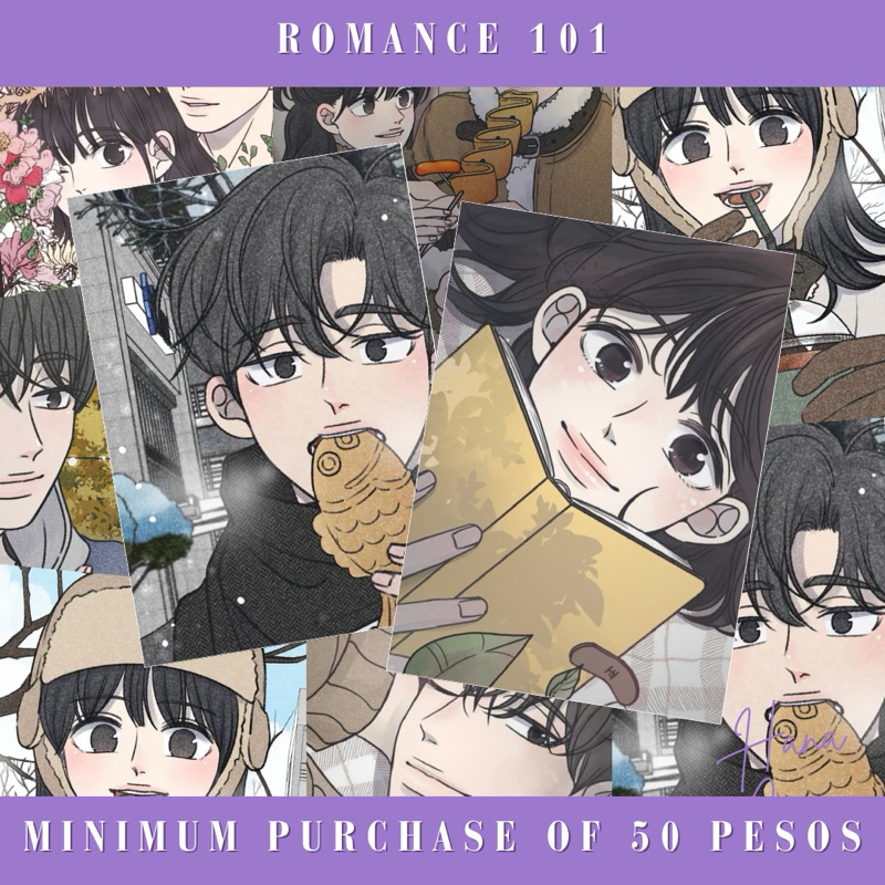 Romance 101 Webtoon Laminated Photocards | Shopee Philippines