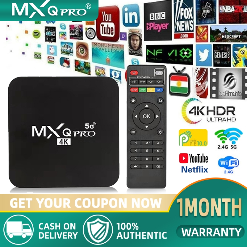 Mxq Pro Tv Box 4k 8gb 128gb Android Smart Digibox Tv Box For Tv ...